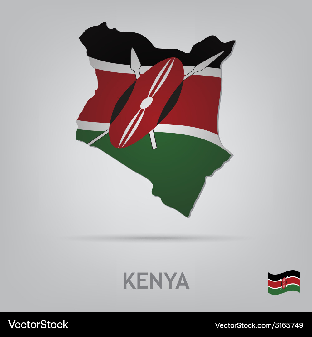 Country kenya Royalty Free Vector Image - VectorStock