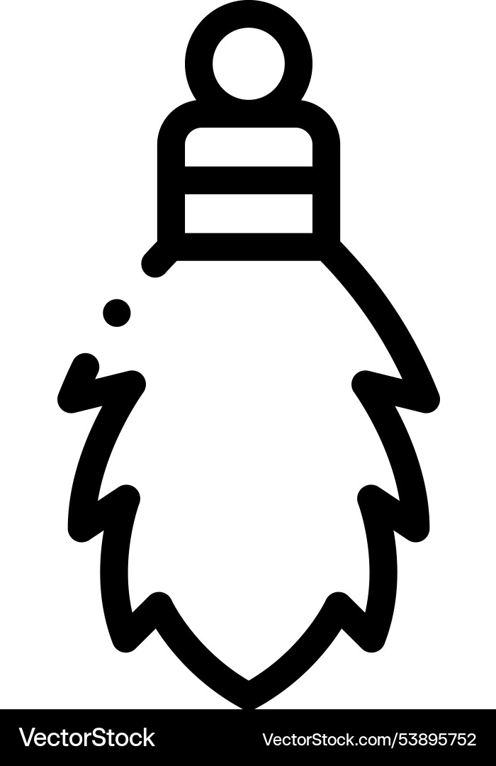 Good luck icon thin linear style design isolated Vector Image