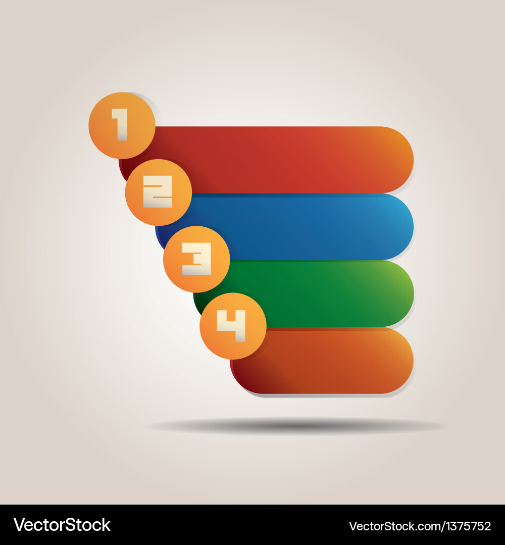 Template eps10 Royalty Free Vector Image - VectorStock