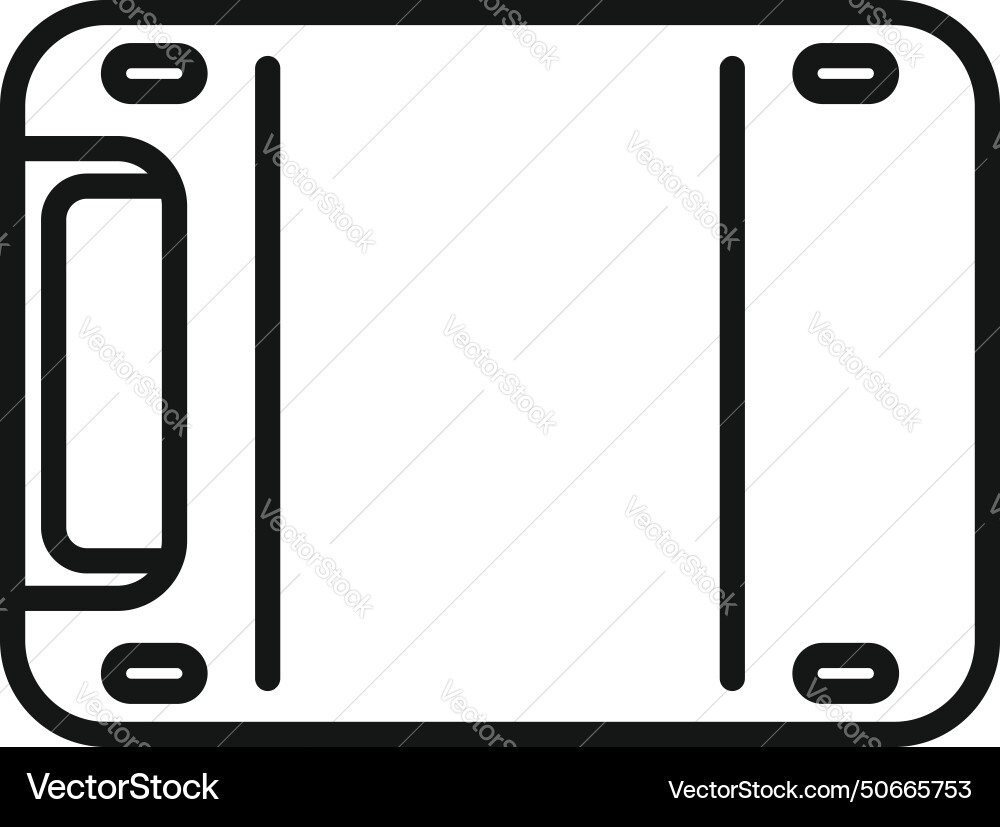 Gigabyte data icon outline big disk device Vector Image