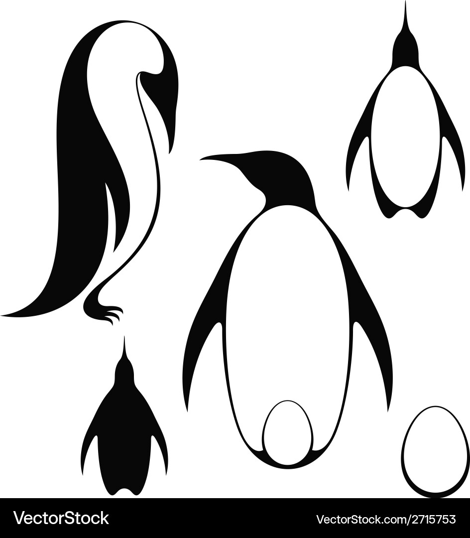 Penguin Royalty Free Vector Image - VectorStock