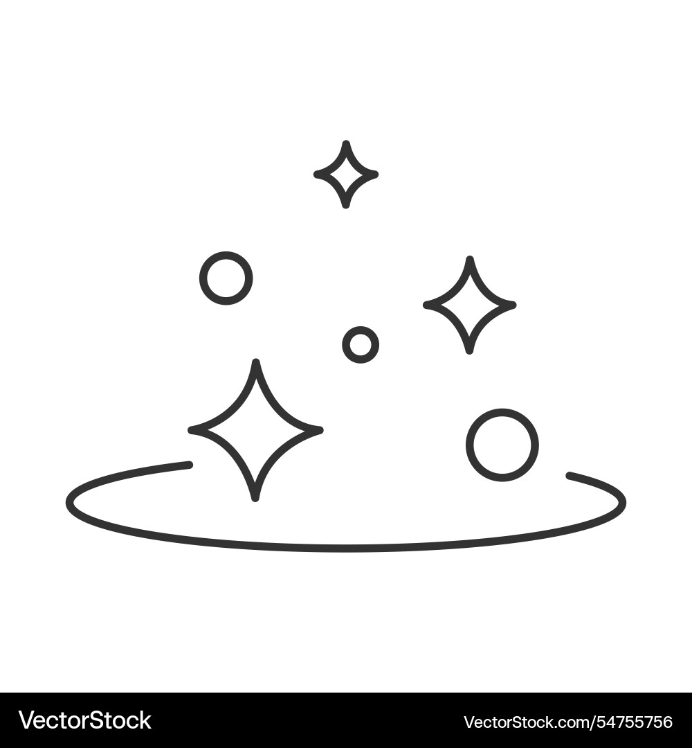 Clean surface icon isolated Royalty Free Vector Image