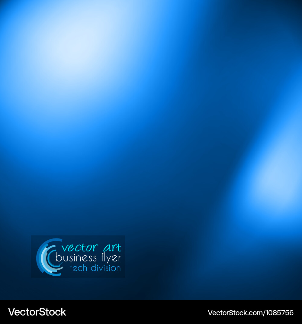 High tech blue concept background Royalty Free Vector Image