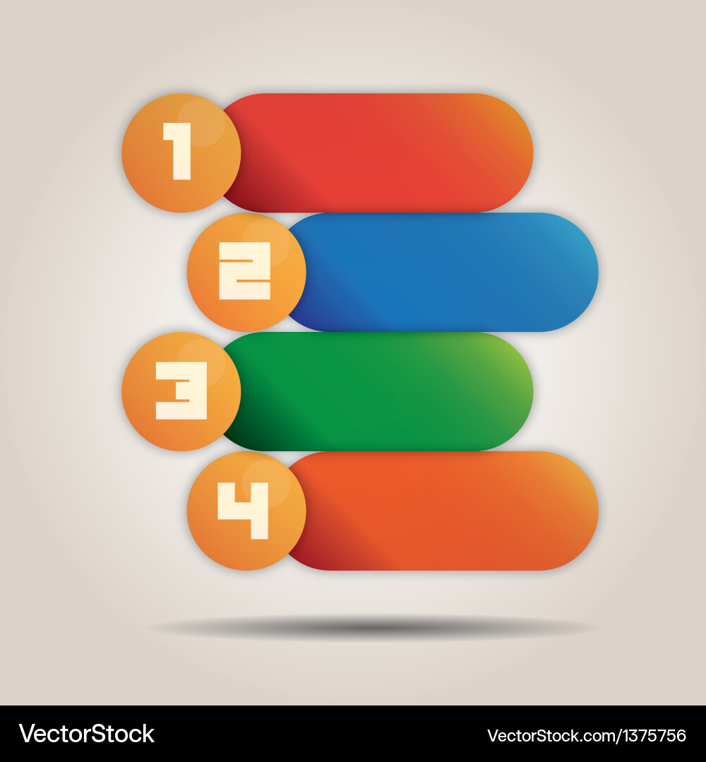 Template eps10 Royalty Free Vector Image - VectorStock