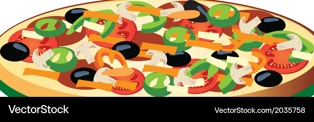 Pizza Royalty Free Vector Image - VectorStock