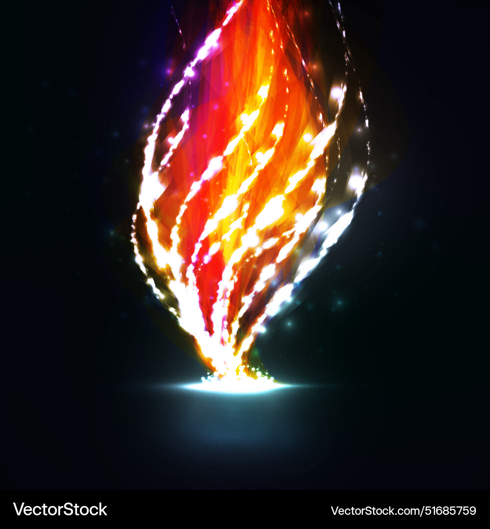 Abstract creative dynamic element Royalty Free Vector Image