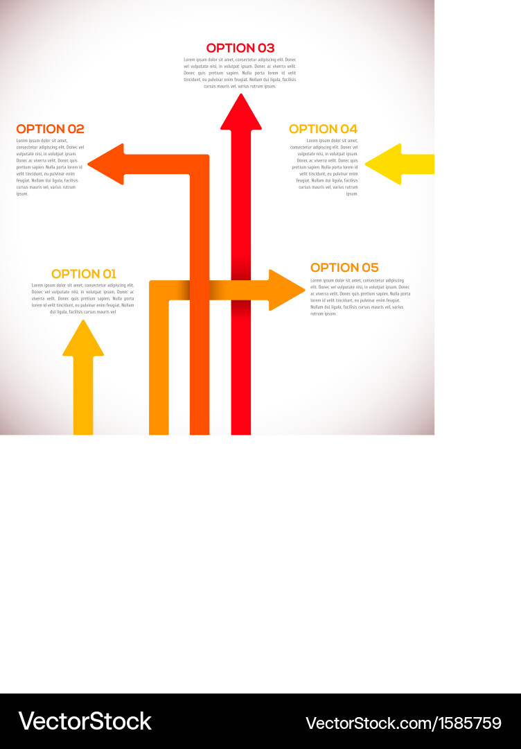Data Flow Infographic Template Royalty Free Vector Image