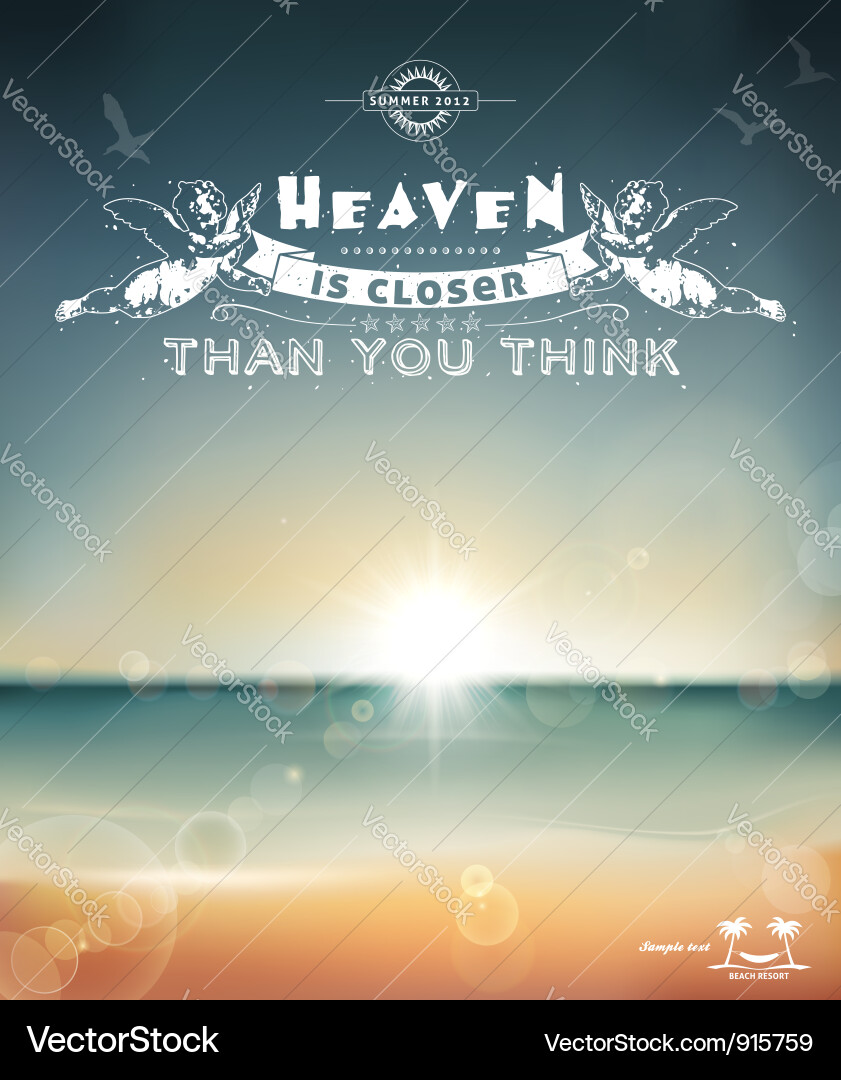 Typography poster Royalty Free Vector Image - VectorStock