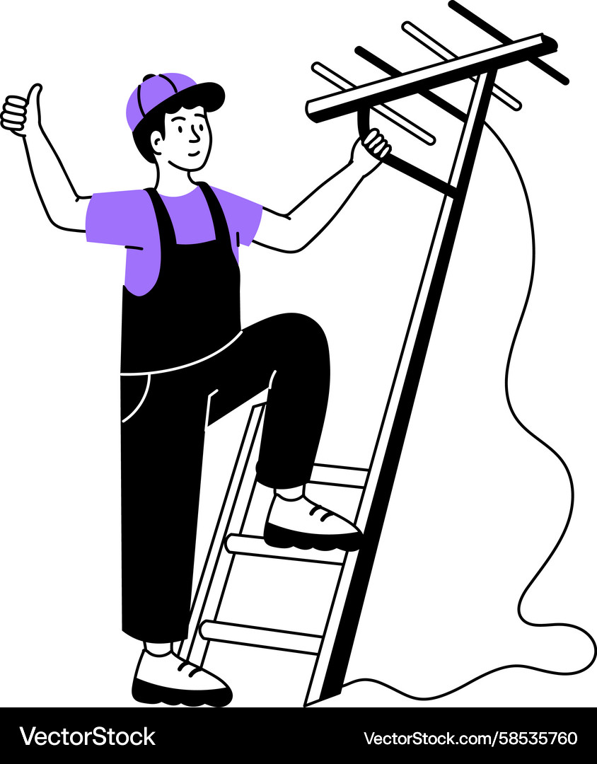 Network Connection Diagram - Hand Drawn Royalty Free Vector