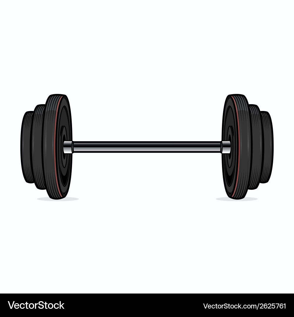 Dumbbell Royalty Free Vector Image - VectorStock