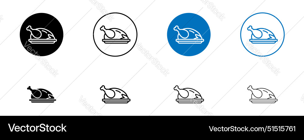 Turkey icon Royalty Free Vector Image - VectorStock