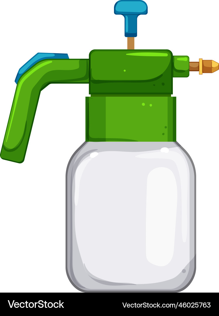 Equipment garden sprayer cartoon Royalty Free Vector Image
