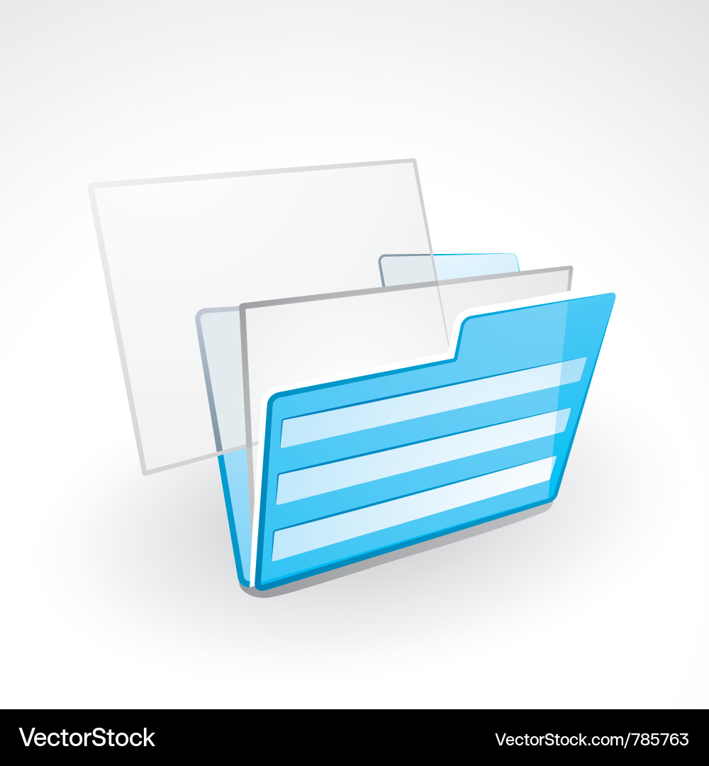 Folder Royalty Free Vector Image - VectorStock
