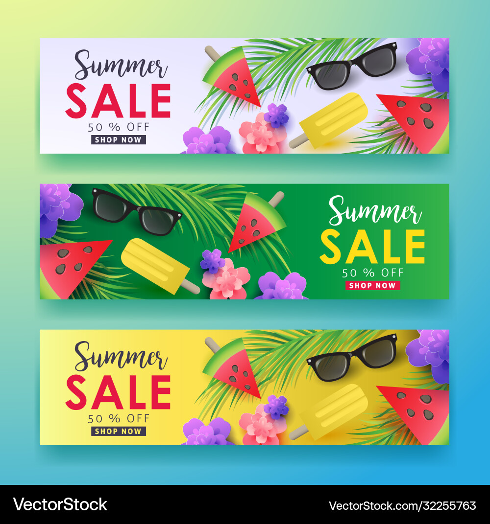 Summer sale Royalty Free Vector Image - VectorStock