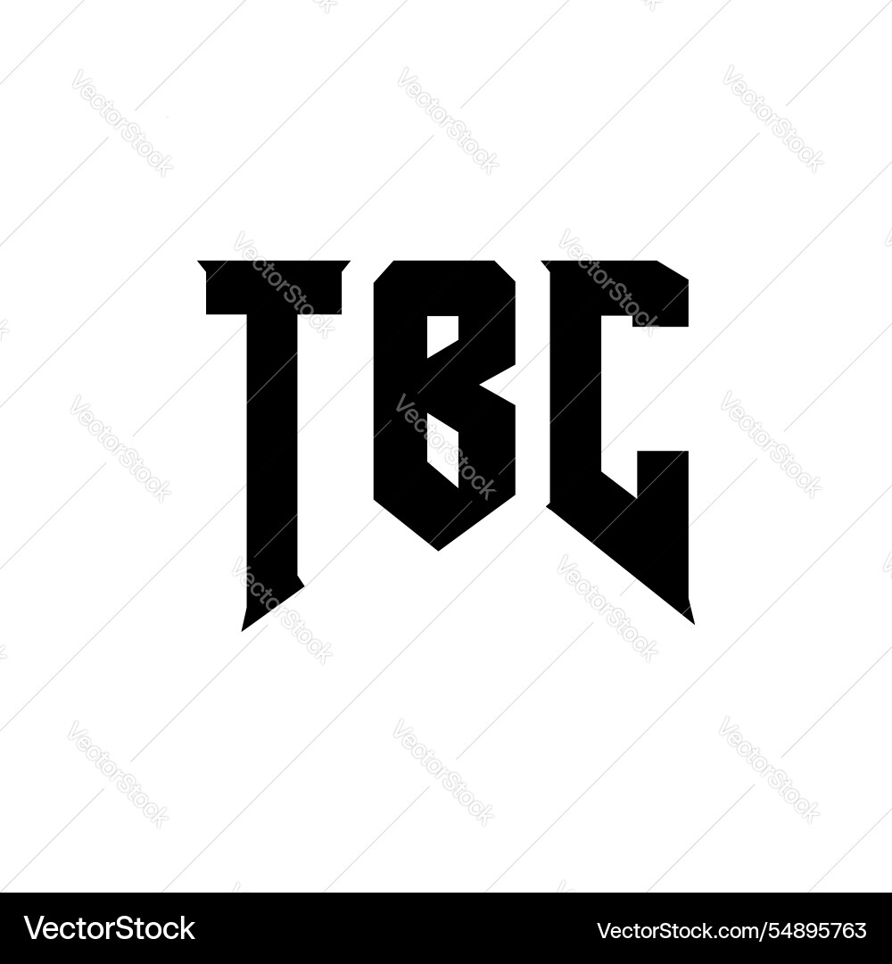 Tbc letter logo design for technology company – Royalty-Free Vector ...