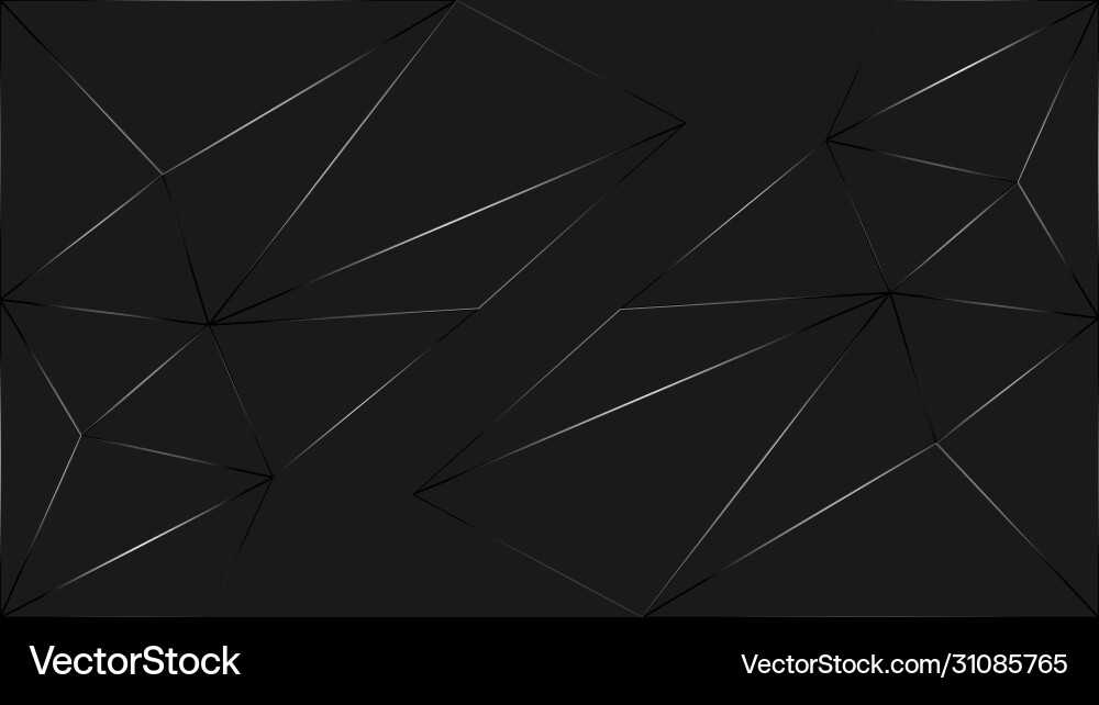 Abstract geometric line polygon background Vector Image