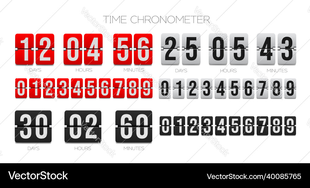 Flipboard Flip Clock Vector Images (over 170)