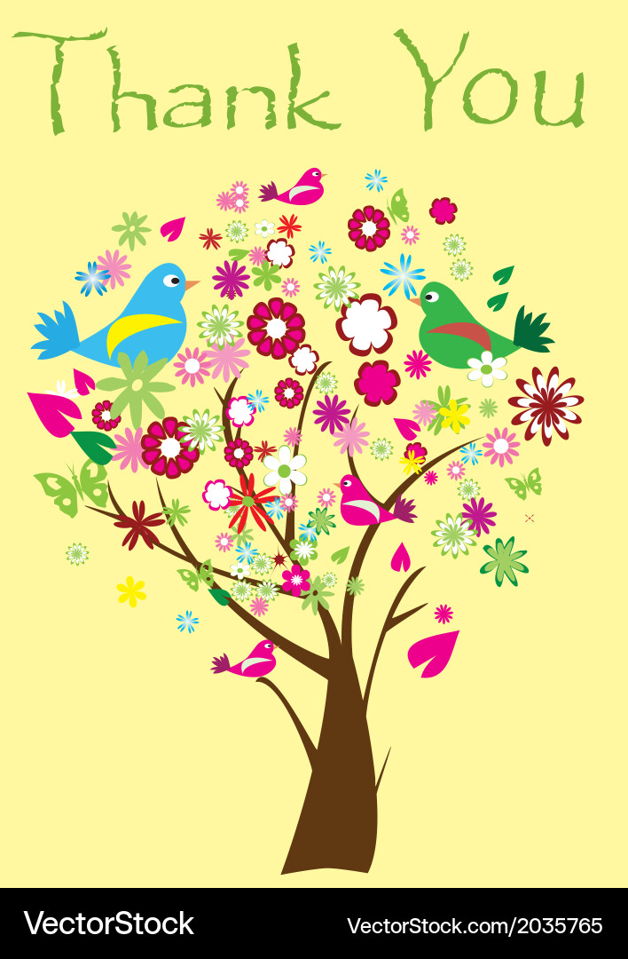 Thank you Royalty Free Vector Image - VectorStock