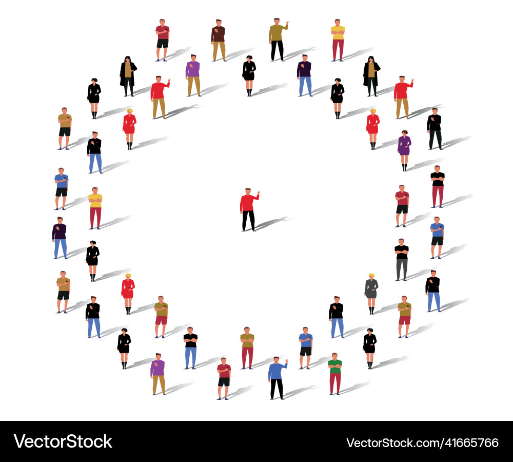 Group of young people graphics Royalty Free Vector Image