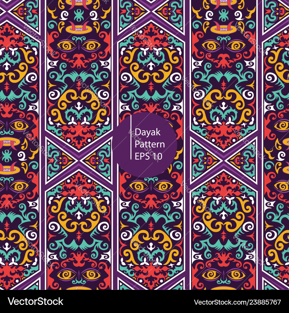 Dayak Pattern Vector Images (over 330)
