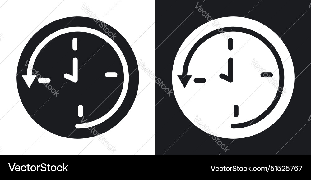 Past time icon Royalty Free Vector Image - VectorStock