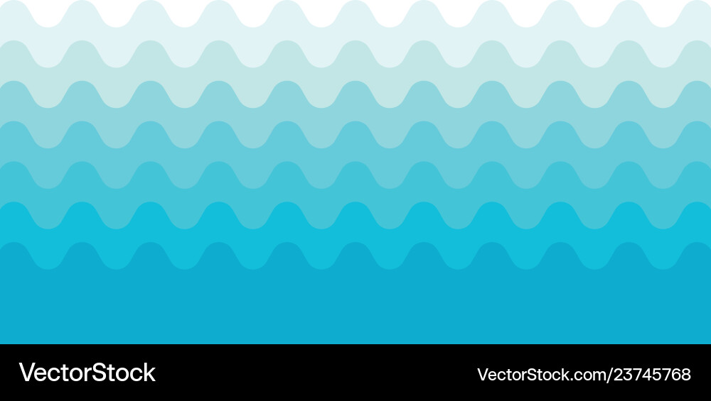 Abstract water wave design background Royalty Free Vector