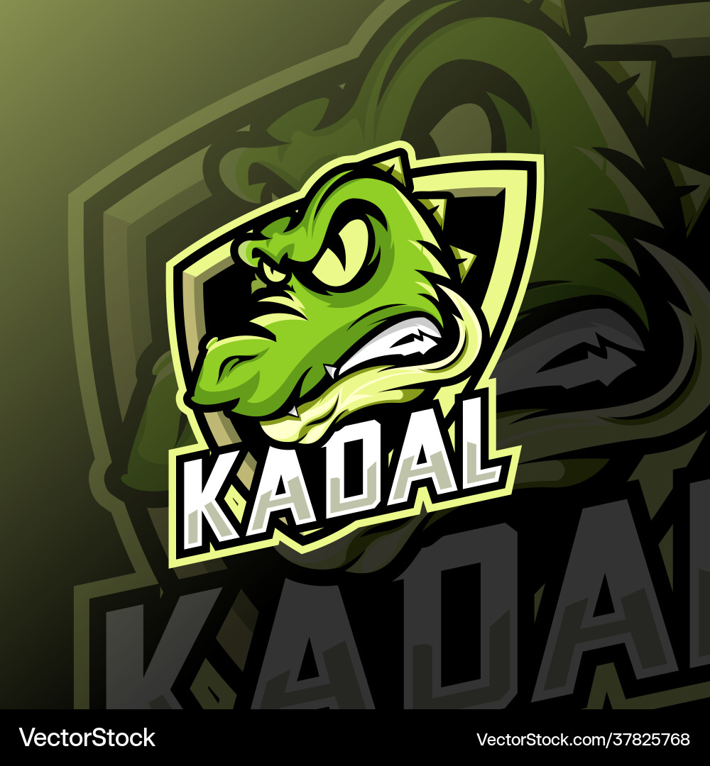 Kadal Logo Logo Design Letter Aw Your Name Stock Vector (Royalty Free