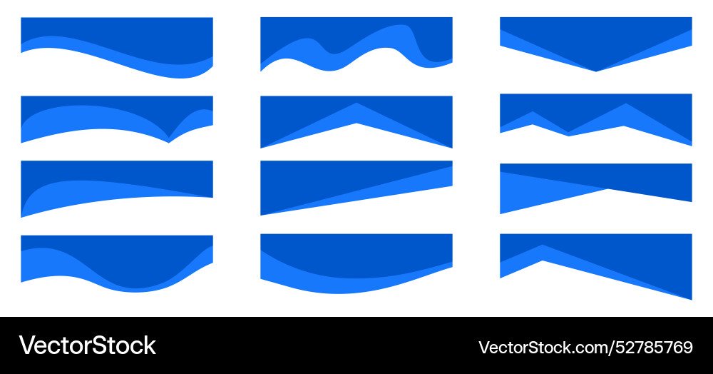 Header shape background for website design Vector Image