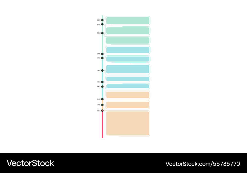 Infographic timeline Royalty Free Vector Image