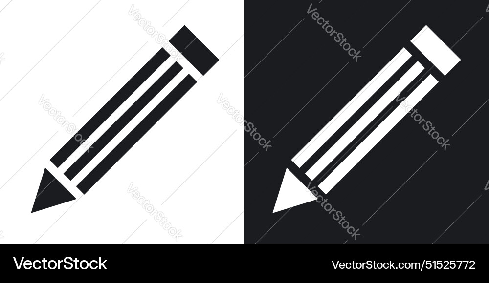 Pencil icon Royalty Free Vector Image - VectorStock
