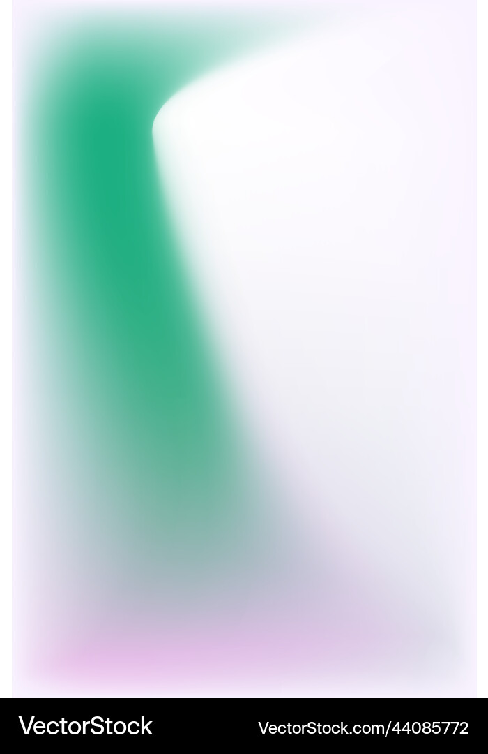 Pink green gradient blur background Royalty Free Vector
