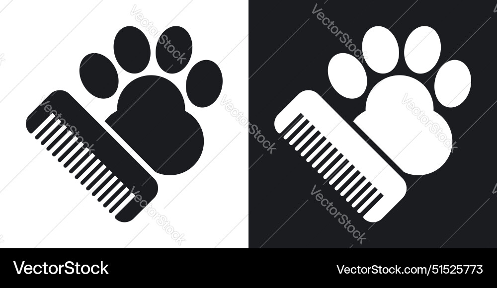 Pet grooming icon Royalty Free Vector Image - VectorStock