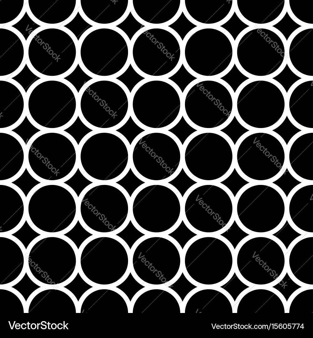 Simple repeating texture with circles Royalty Free Vector