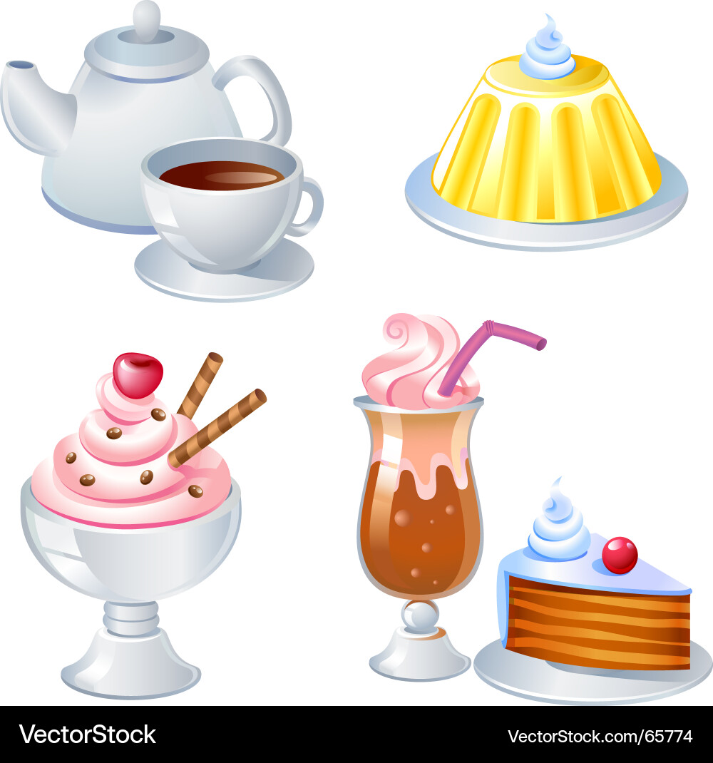 Sweets Royalty Free Vector Image - VectorStock