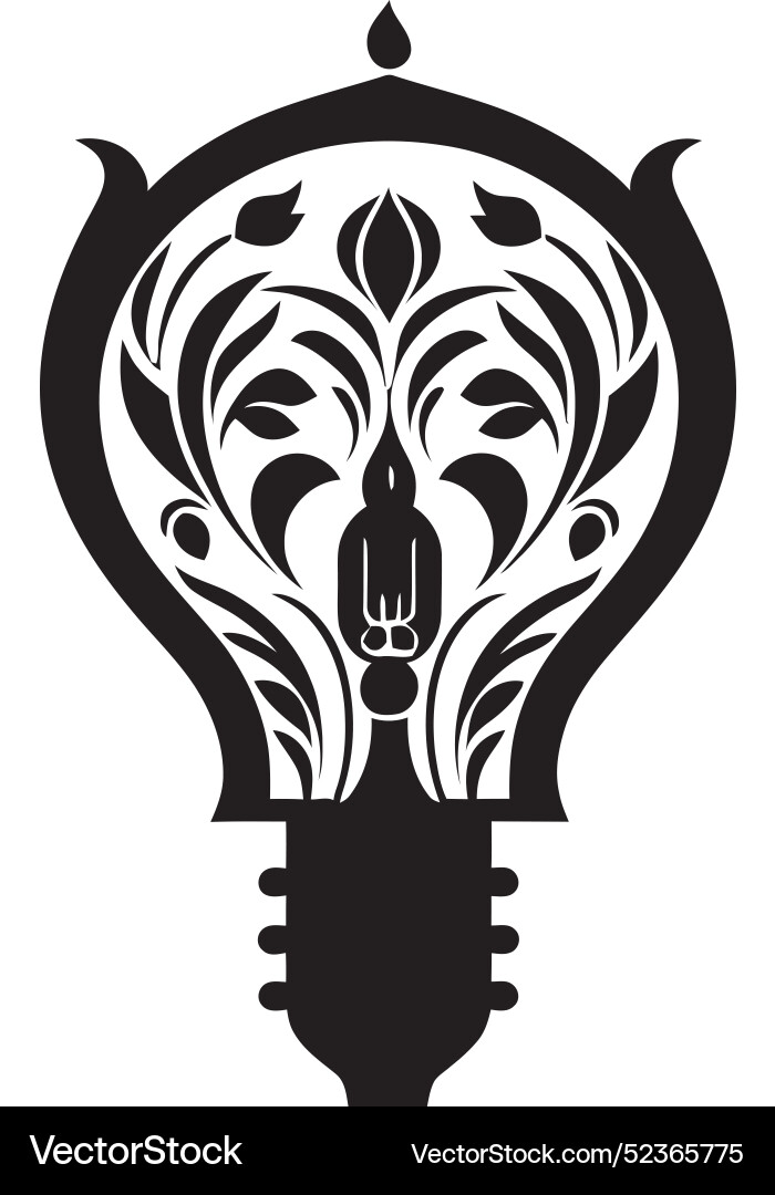 Drawing radiant ambiance decorative light Vector Image