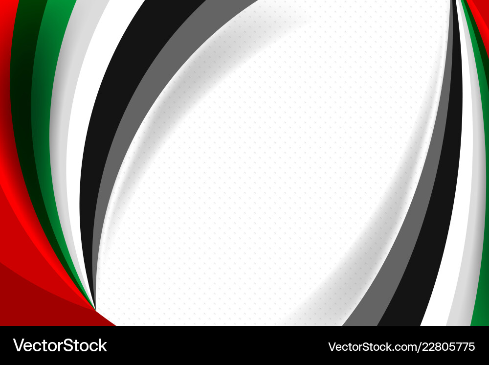 United arab emirates background Royalty Free Vector Image