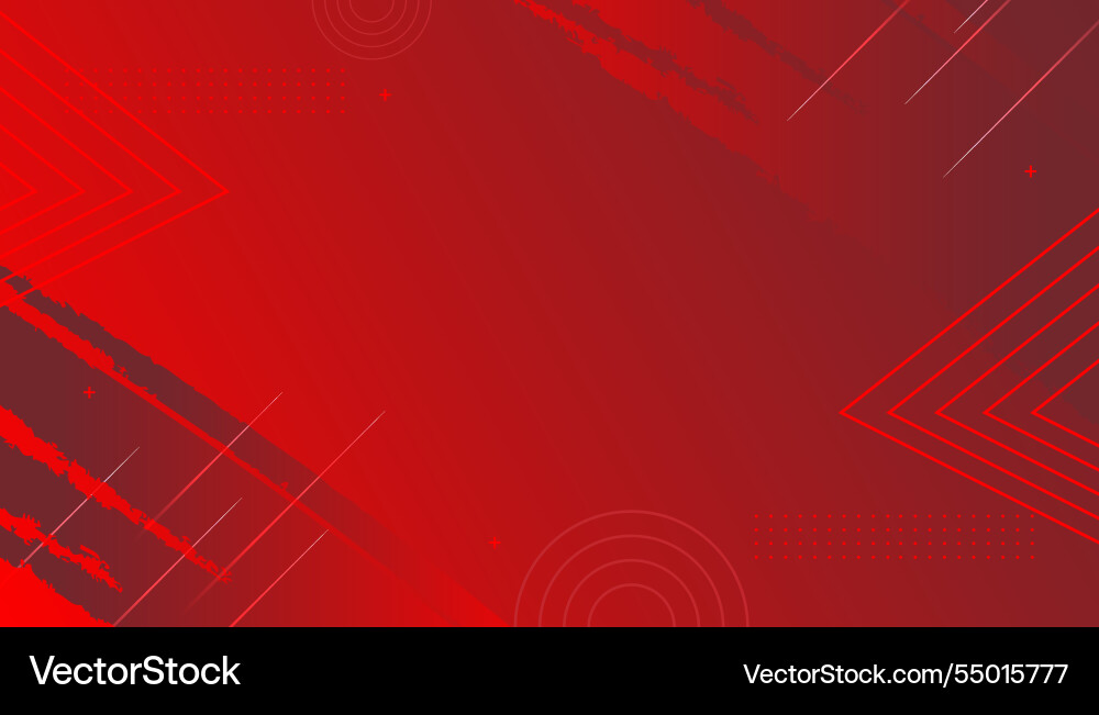 Red Geometric Background Royalty Free Vector Image