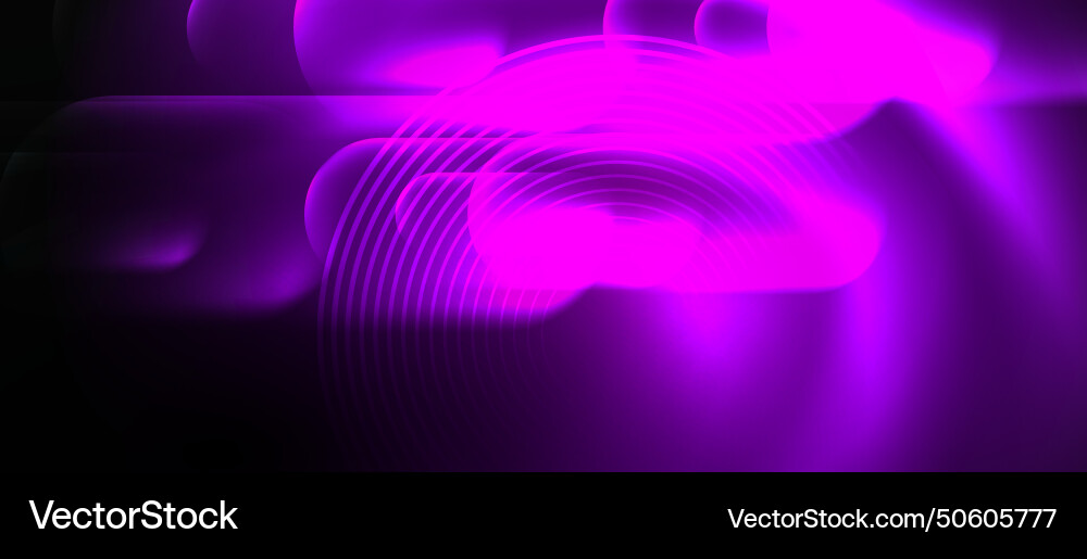 Shiny color neon glowing design Royalty Free Vector Image