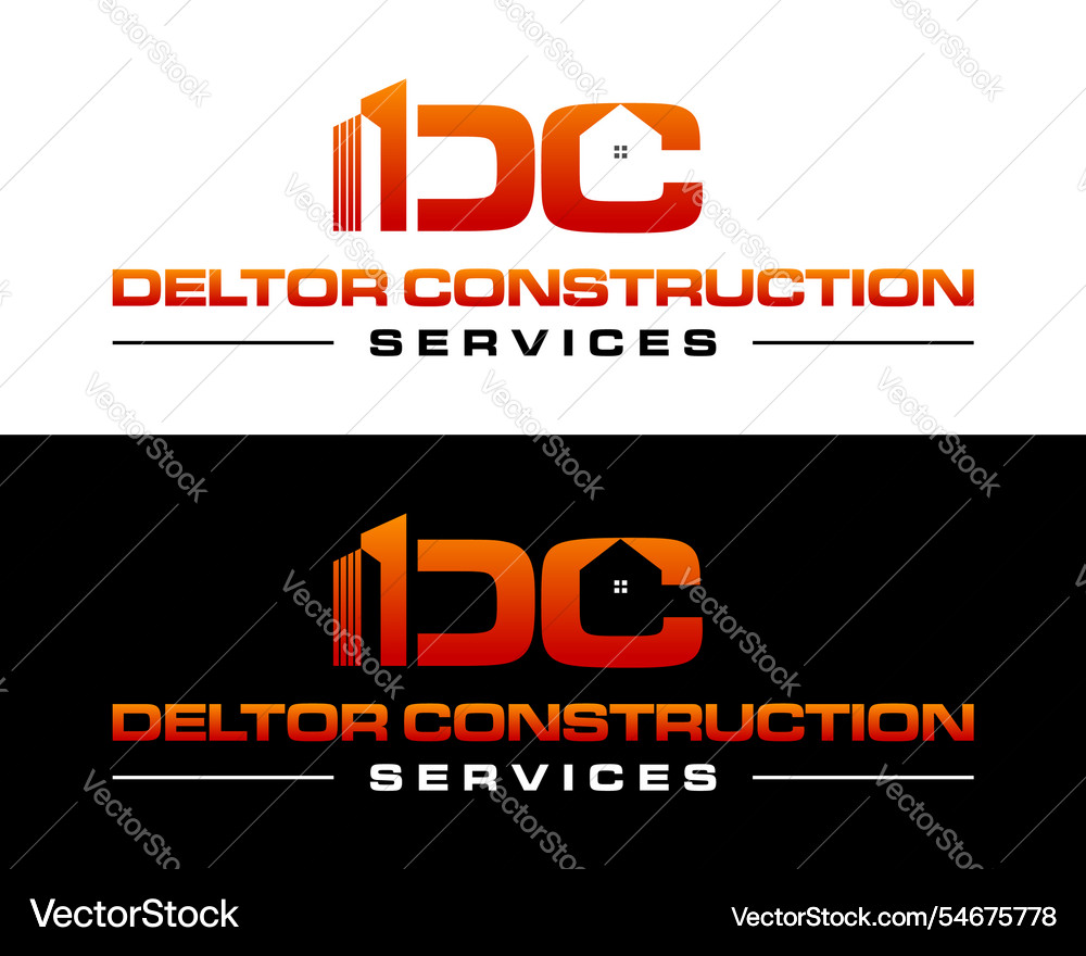Dc building logo Royalty Free Vector Image - VectorStock