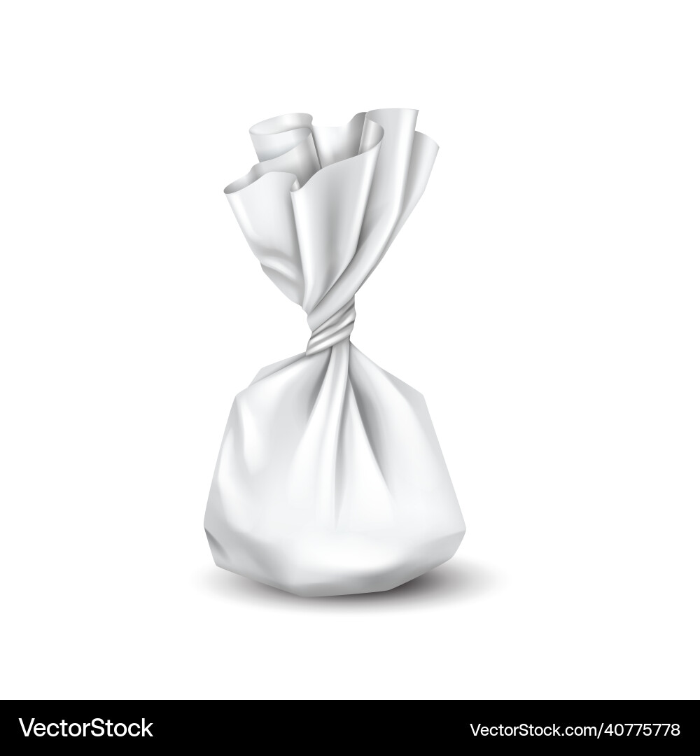 Wrap for truffle candy design chocolate Royalty Free Vector