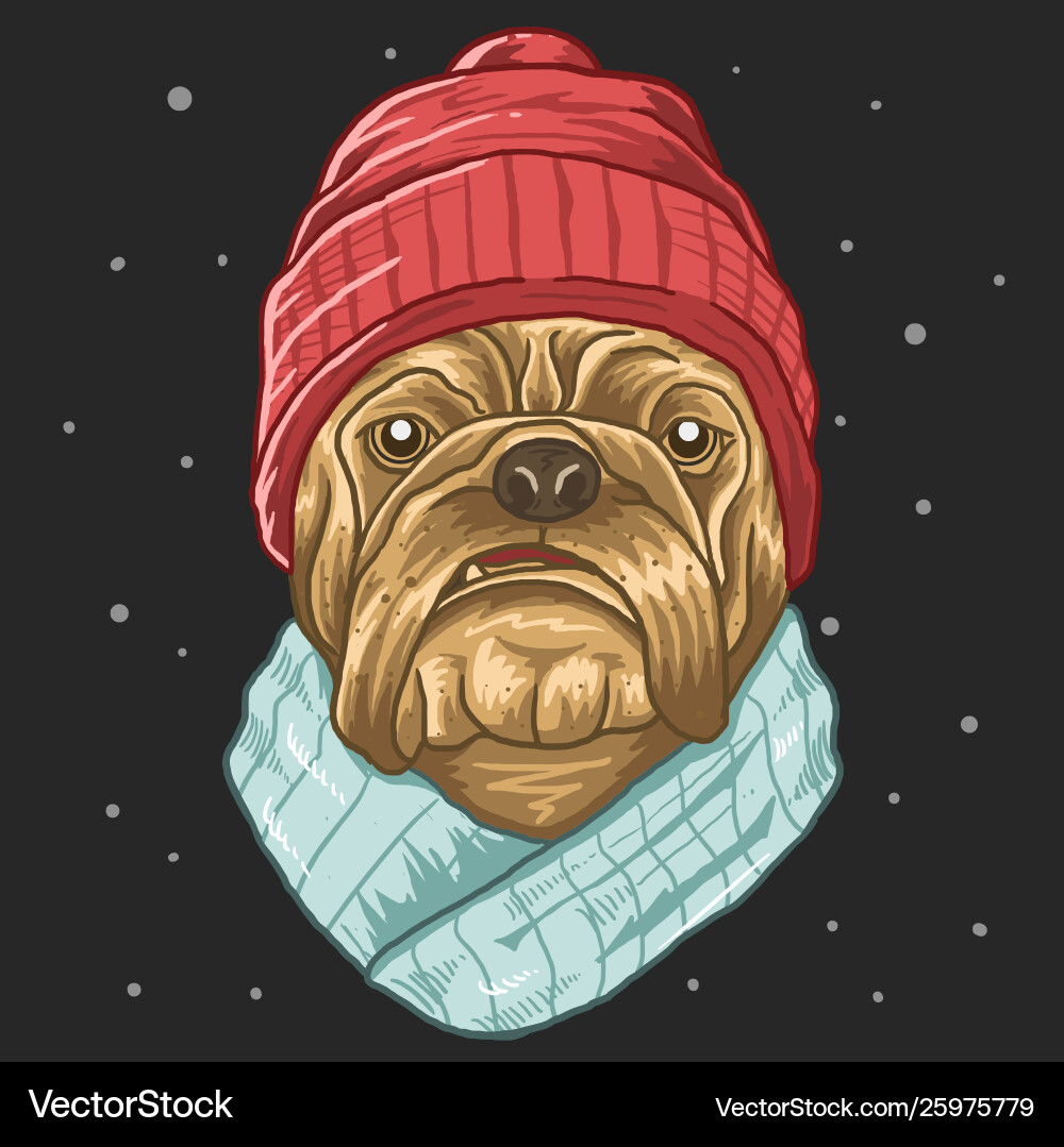 Pug Royalty Free Vector Image - VectorStock