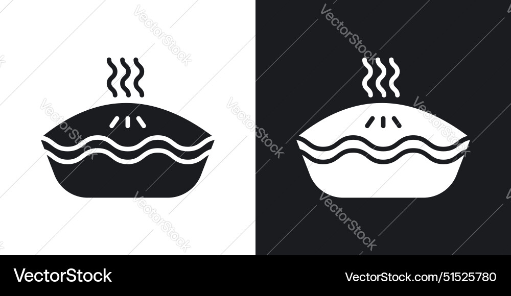 Pie icon Royalty Free Vector Image - VectorStock
