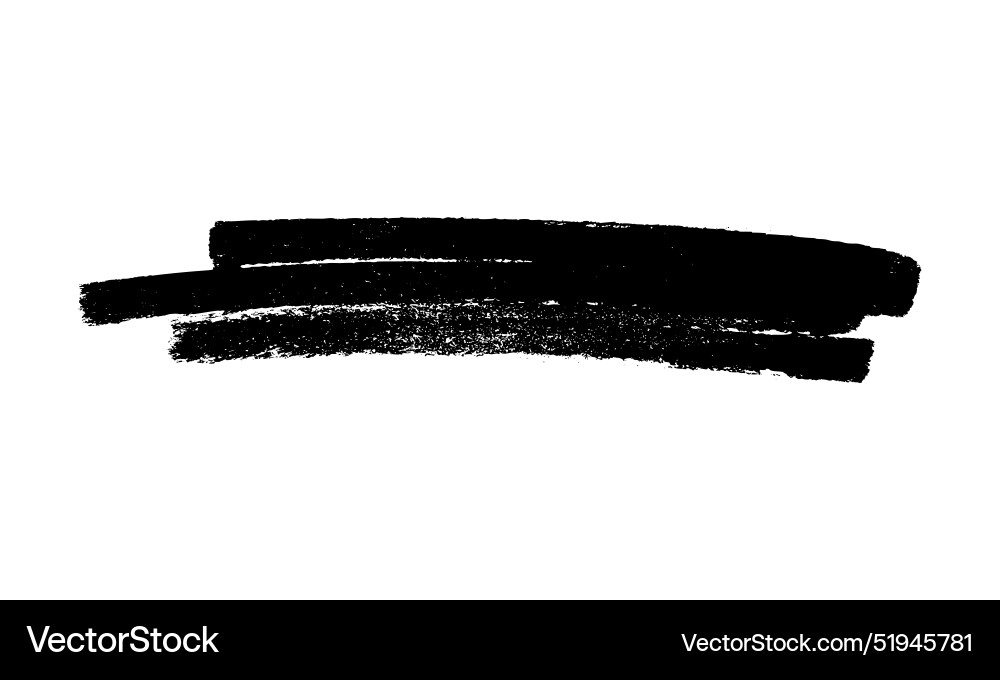 Scribble with a black marker Royalty Free Vector Image