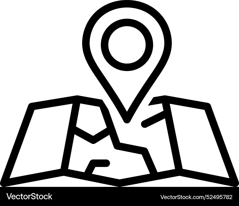 Map Royalty Free Vector Image - VectorStock