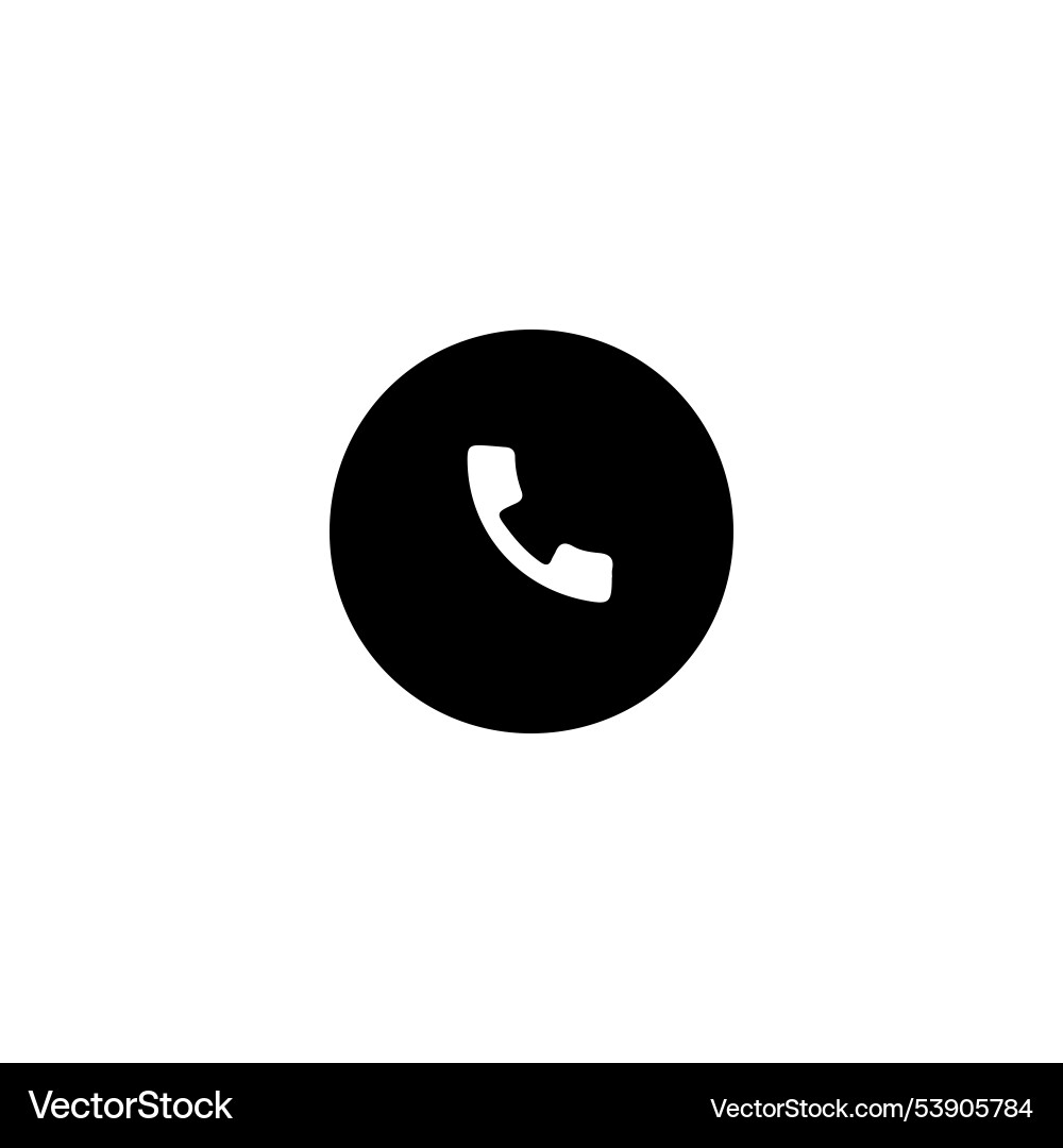 Phone icon eps art Royalty Free Vector Image - VectorStock