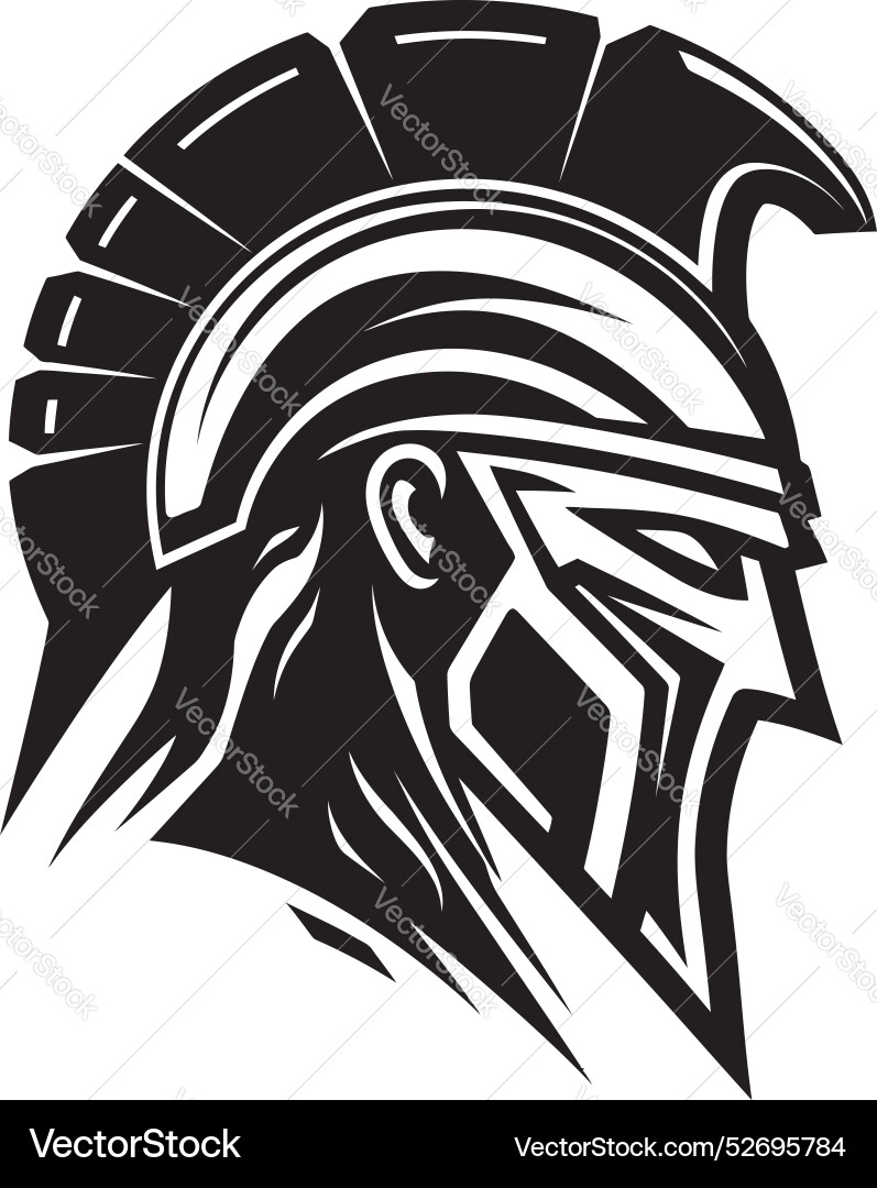 Vanguard valor warrior emblem icon battleborn Vector Image