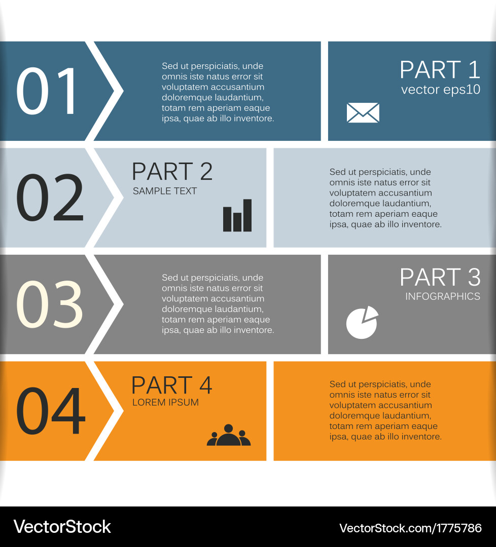 Modern template for your business project Vector Image