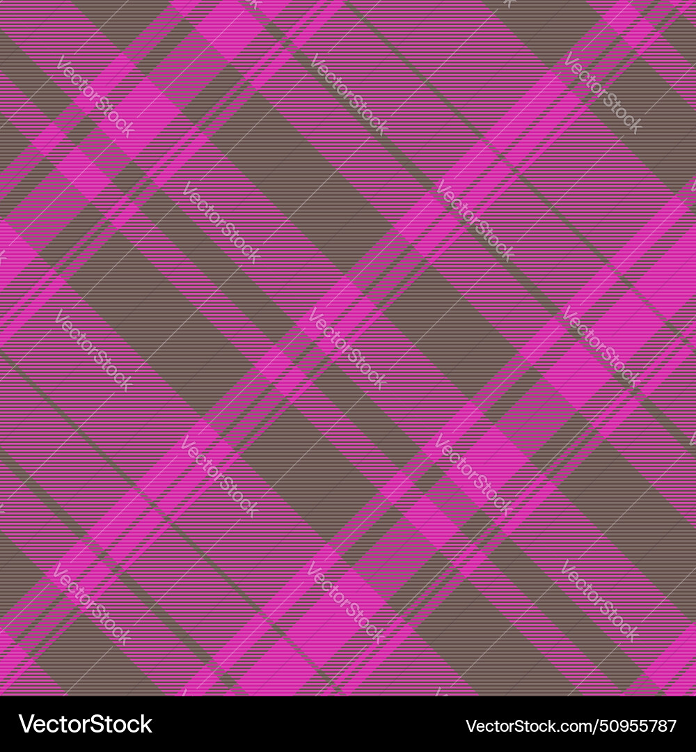 Fancy textile tartan tape seamless plaid texture Vector Image