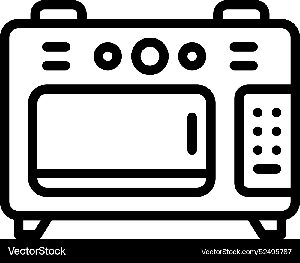 Microwave Royalty Free Vector Image - VectorStock