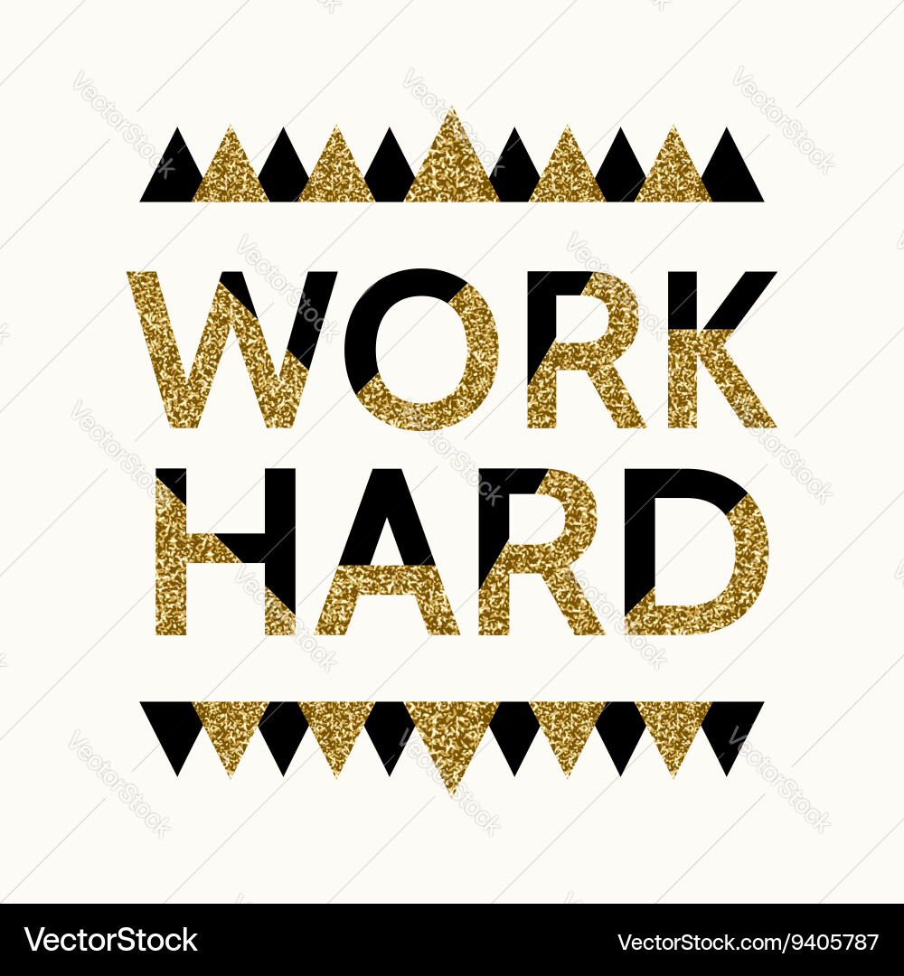 Motivational quote poster Royalty Free Vector Image